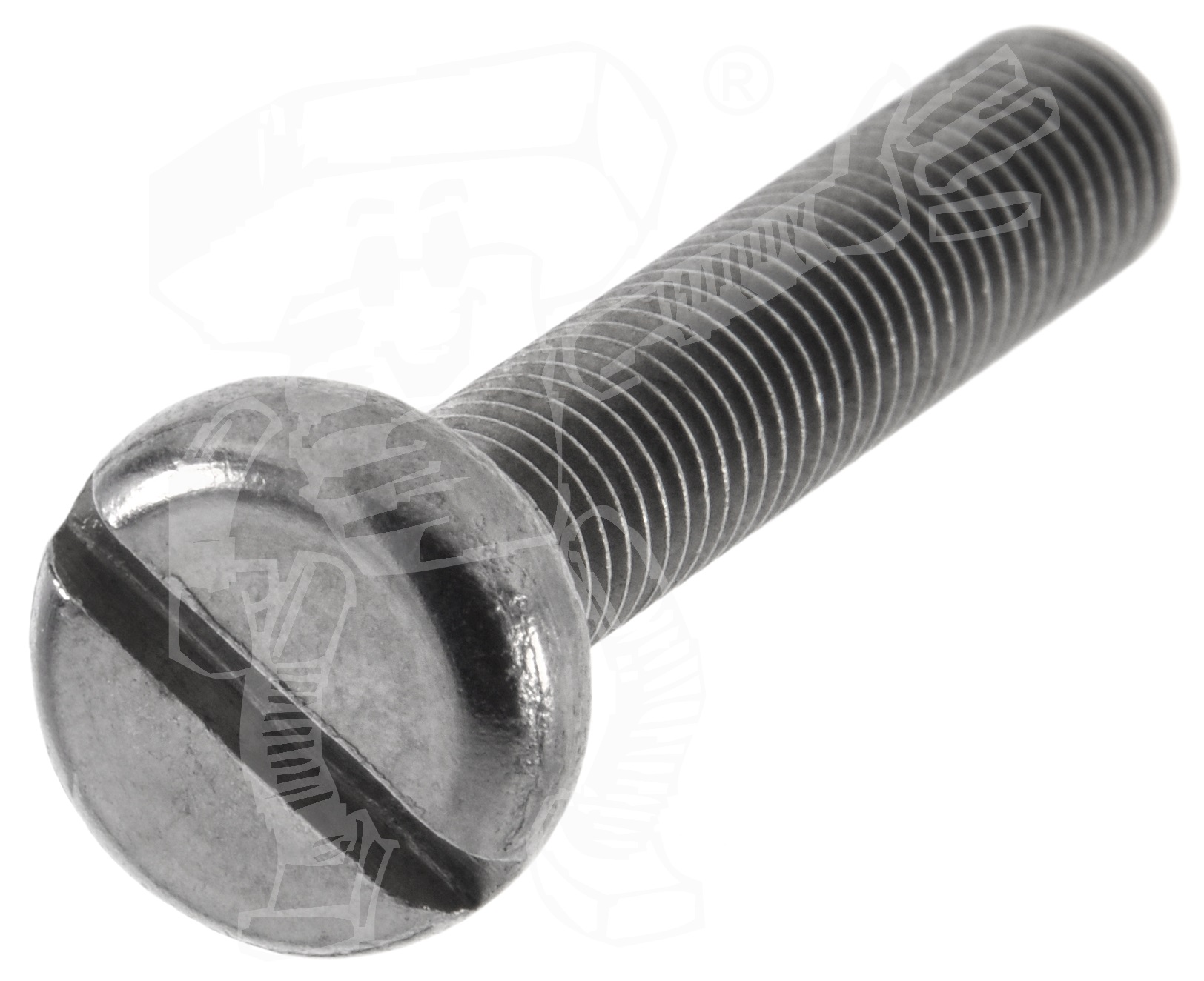 ISO 1580 Flachkopfschrauben mit Schlitz ROSTFREI A2 - bei Wegertseder ...